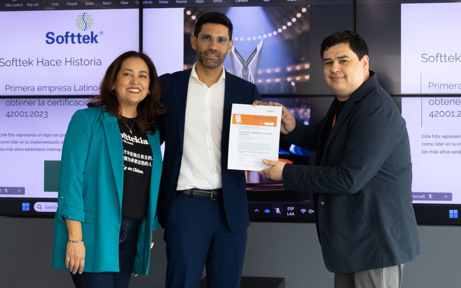 Softtek, primera empresa de tecnología en Latinoamérica en obtener la certificación ISO 42001 de ...
